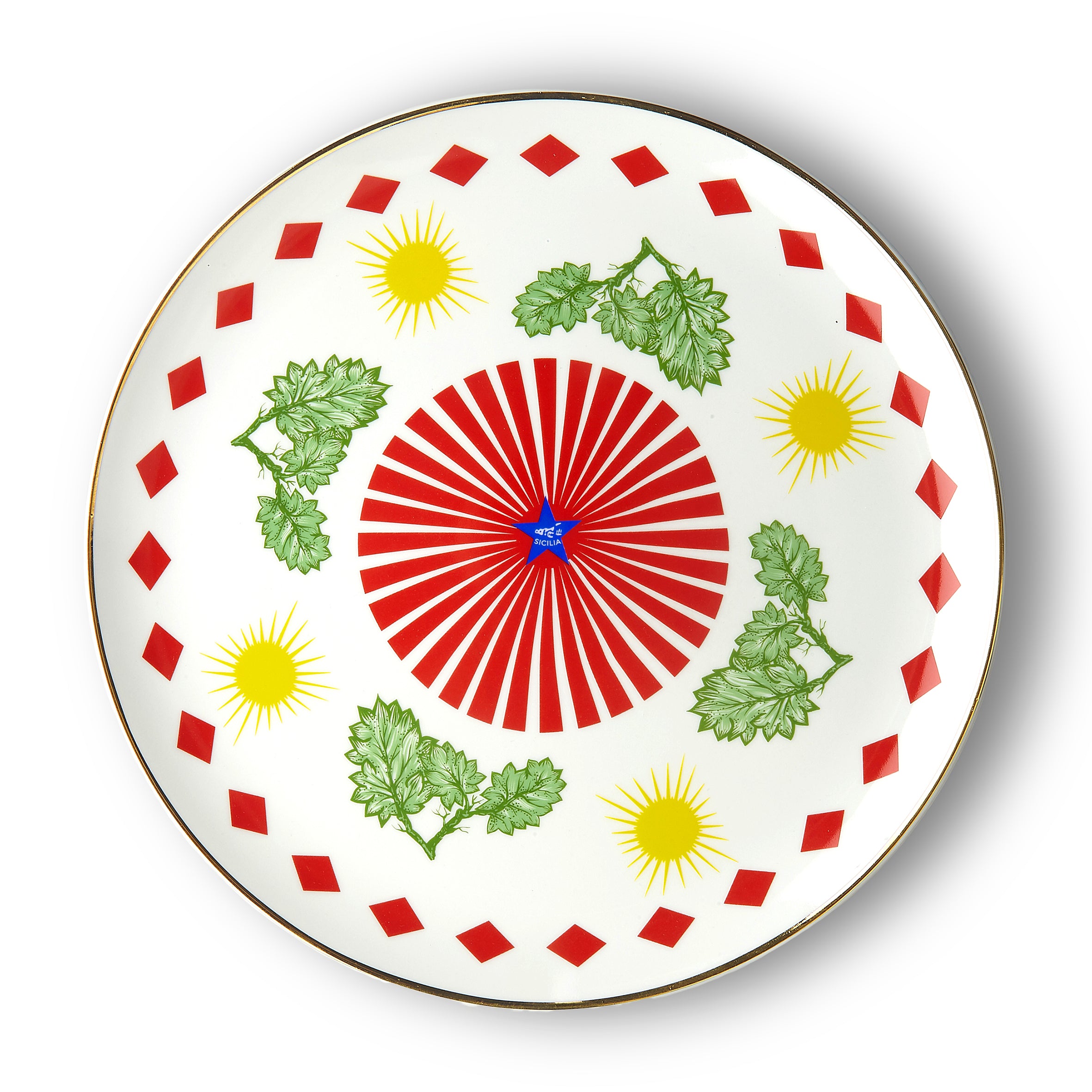 Leaf Pizza Plate
