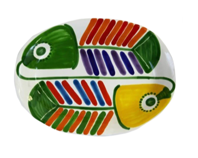 Oval Fish Platter